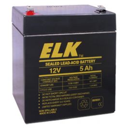 Elk ELK-1250 12V 5Ah Sealed Lead Acid Battery